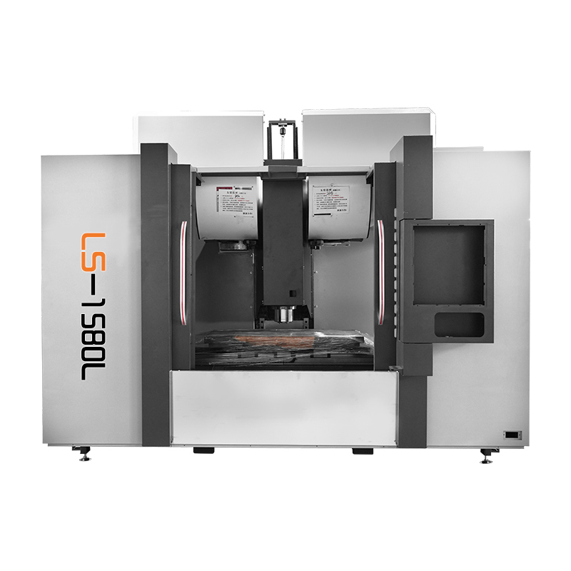 LS-1580L Vertical 5 Axis Machining Center With Dual Tool Magazine ...